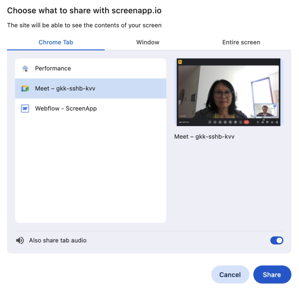 How to Record Google Meet (Free and 3 Easy Steps) | ScreenApp Blog